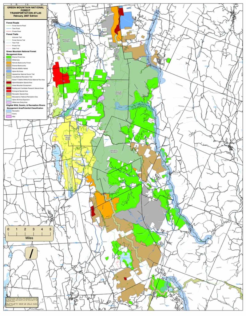 GREEN MOUNTAIN NATIONAL FOREST (Vermont, U.S.)