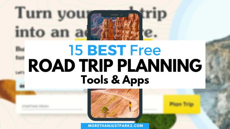 15 BEST (FREE) ROAD TRIP PLANNING Tools & Apps 2024