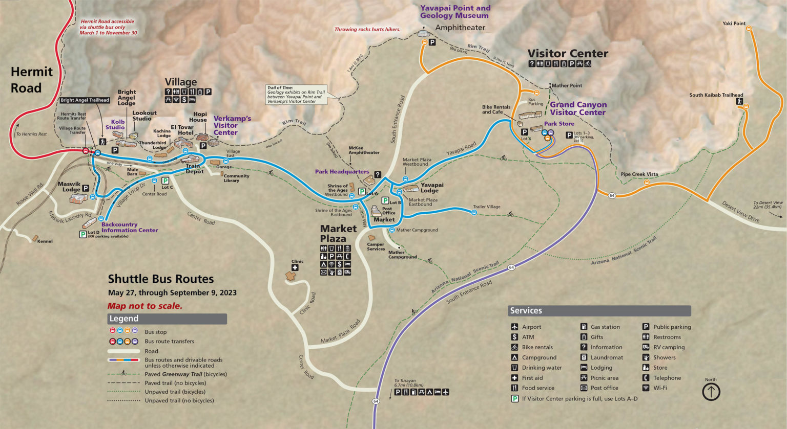 Grand Canyon Shuttle Guide: How to Use This Amazing System