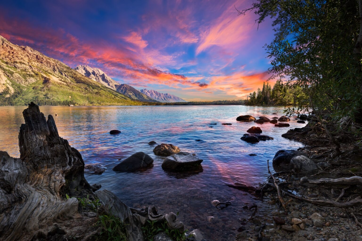 EPIC Hike to Hidden Falls and Inspiration Point at Grand Teton NP