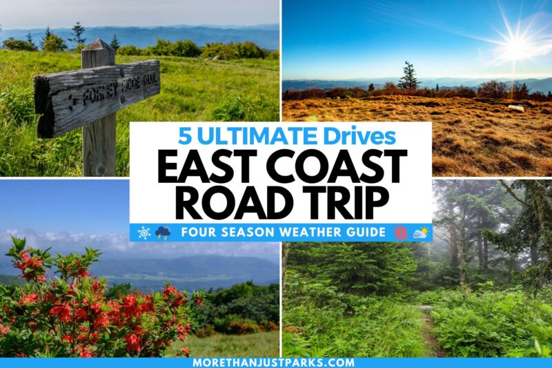 5 ULTIMATE East Coast National Park Road Trip (+Maps and Pics)